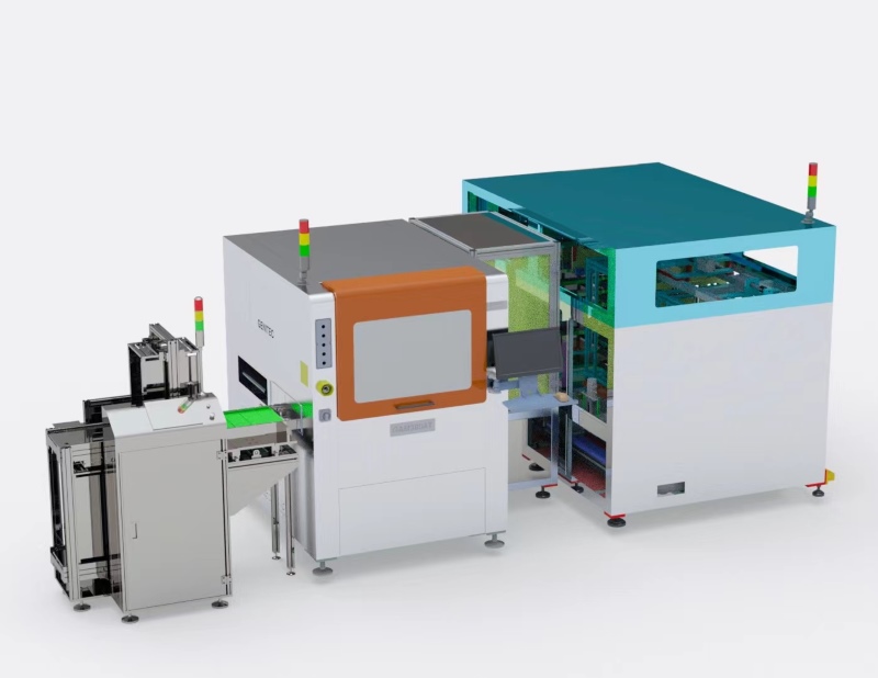 Powerful GAM380AT Large-format PCB Handling System