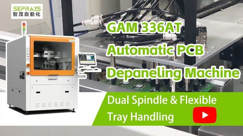 GAM336AT PCB Depaneling Machine Boosts Output